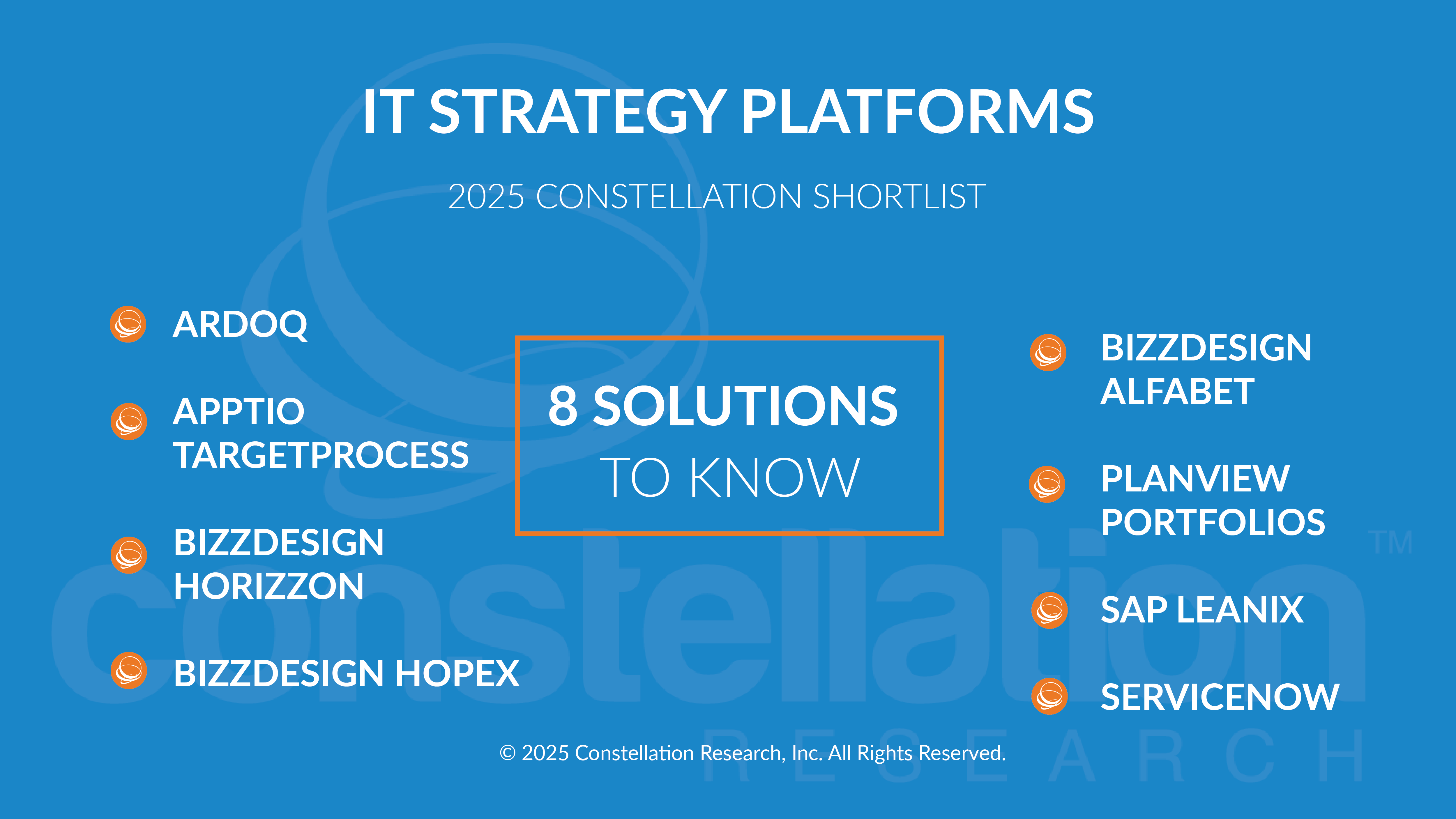 Constellation ShortList™ IT Strategy Platforms